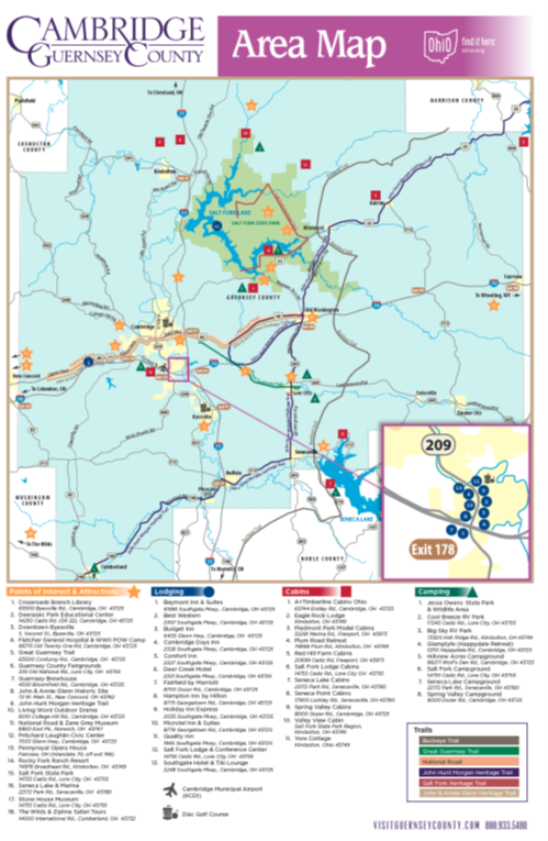 Maps - Cambridge Ohio Guernsey County