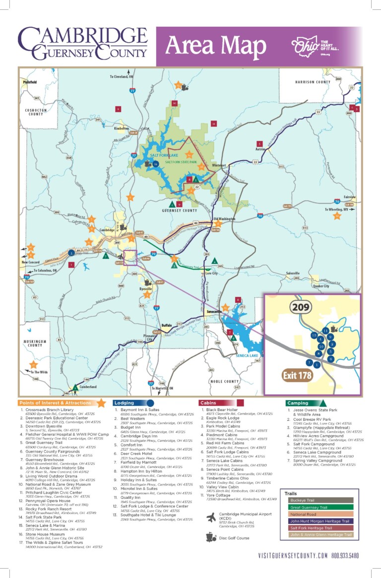 Maps - Cambridge Ohio Guernsey County